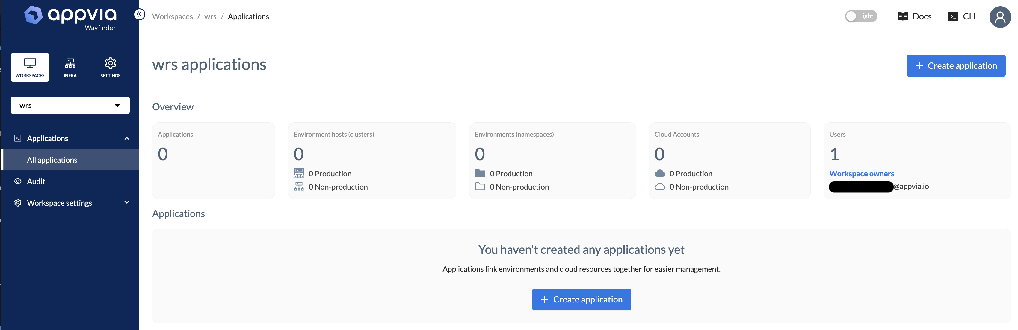Wayfinder Portal | Appvia Wayfinder